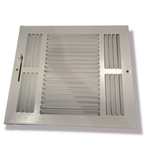 Accents | Hvac Premium Flat Stamp Grille 3 Way 12 X 1 White | Poshmark